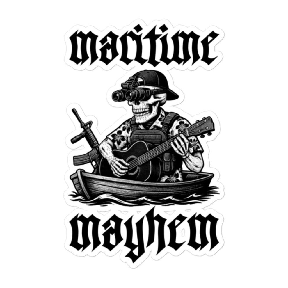 MARITIME MAYHEM STICKER – FREE RANGE MUSCLE