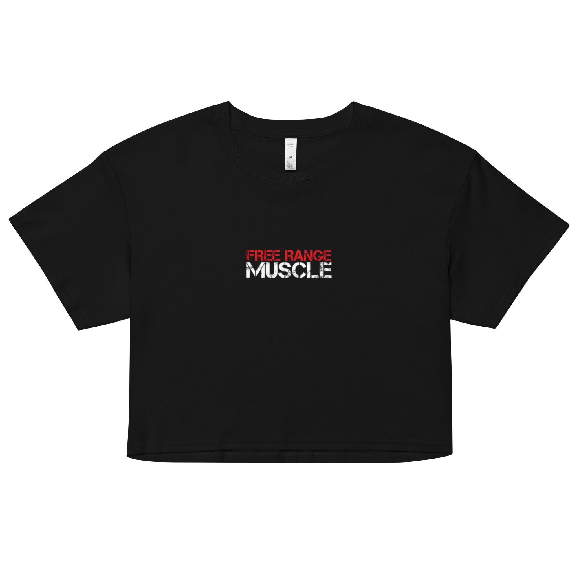 FREE RANGE MUSCLE CROP TEE